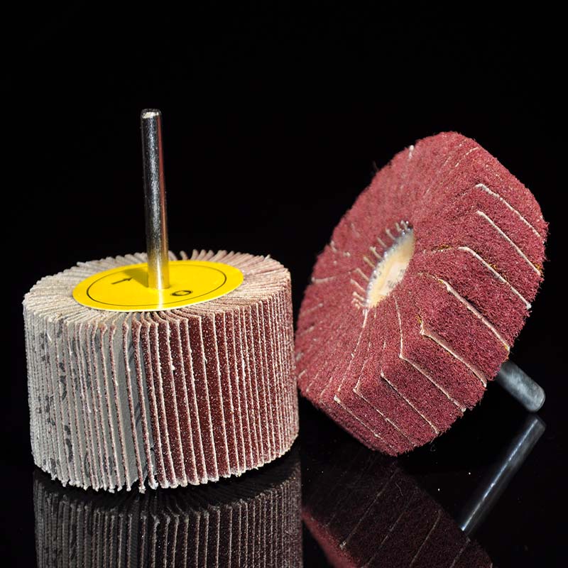 Mounted Flap Wheel_Non-woven interleaf (Flap wheel) | DOMORE